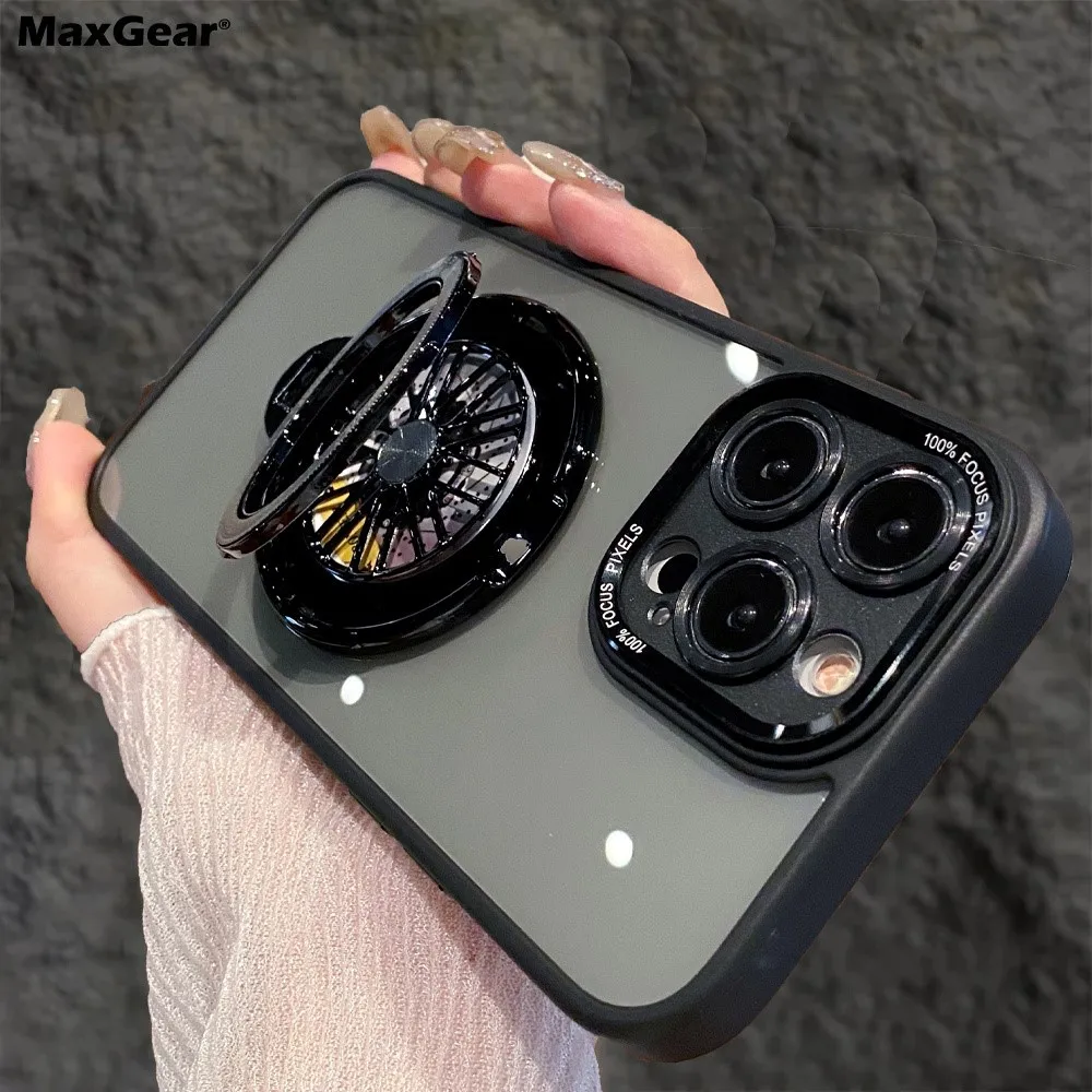 Luxury-Rotating-Gyroscope-Fold-Stand-Magnetic-Defender-Case-for-iPhone ...
