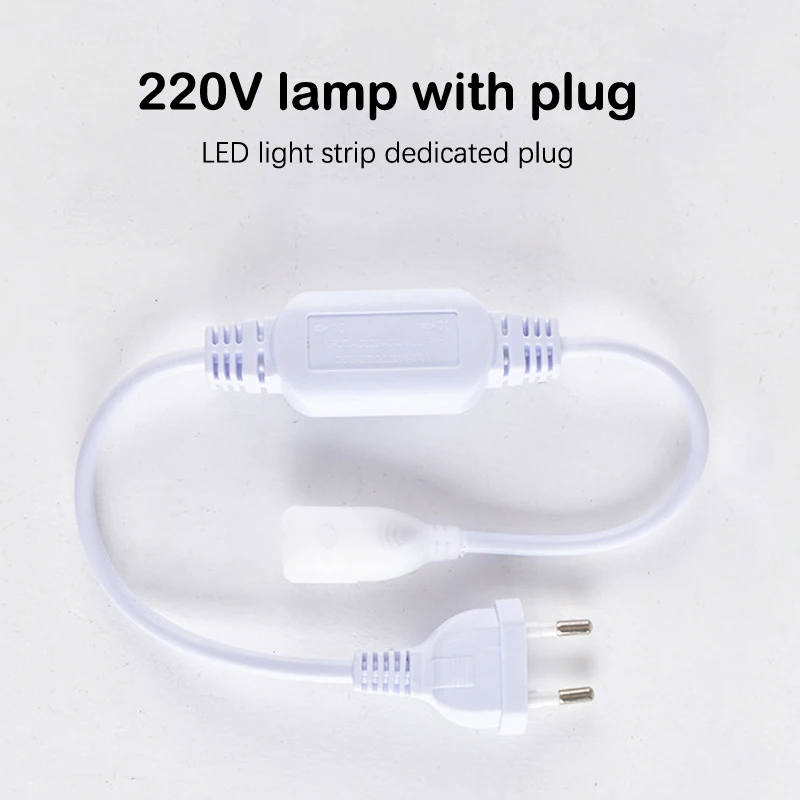 High-Quality-220V-Waterproof-Light-With-Plug-COB-LED-Strip-Plug ...