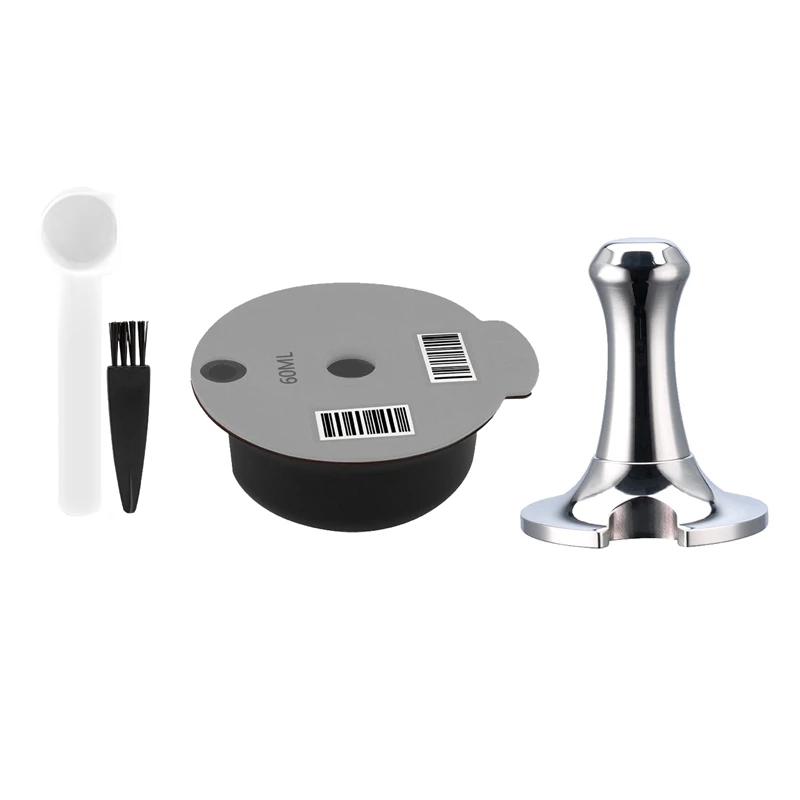 Reusable Coffee Capsules With Coffee Powder Hammer For Tassimo Machines ...