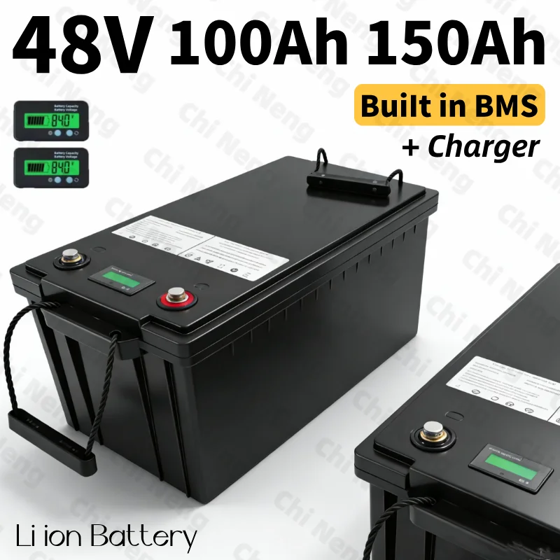 48v 150AH li-ion Lithium Replace power battery 48v 100Ah 5kwh 7kwh for ...