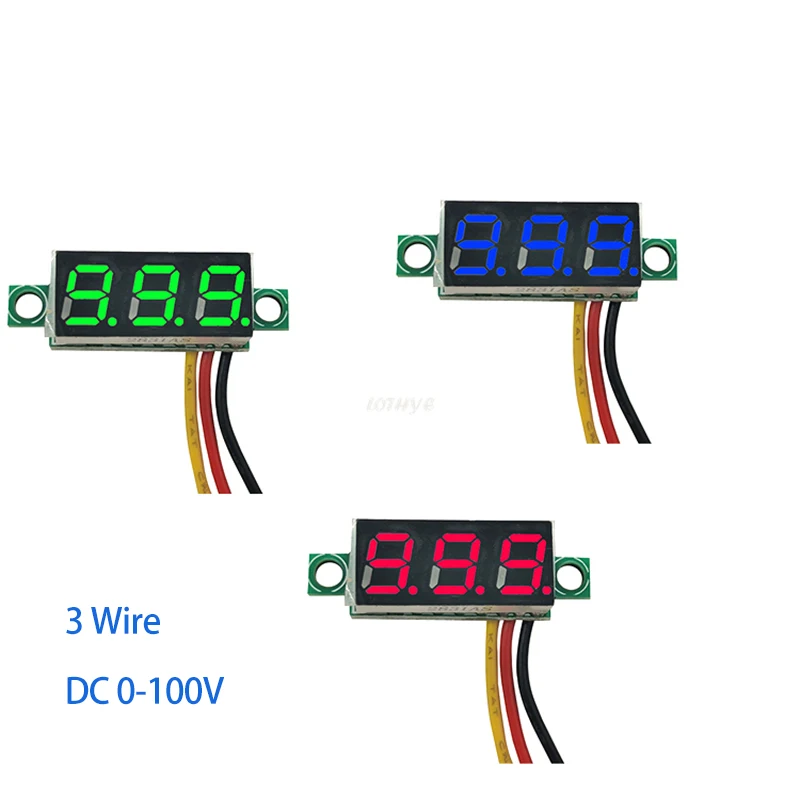 0-28-Inch-DC-2-5V-30V-DC-0-100V-Digital-Voltmeter-LED-Mini-Display ...
