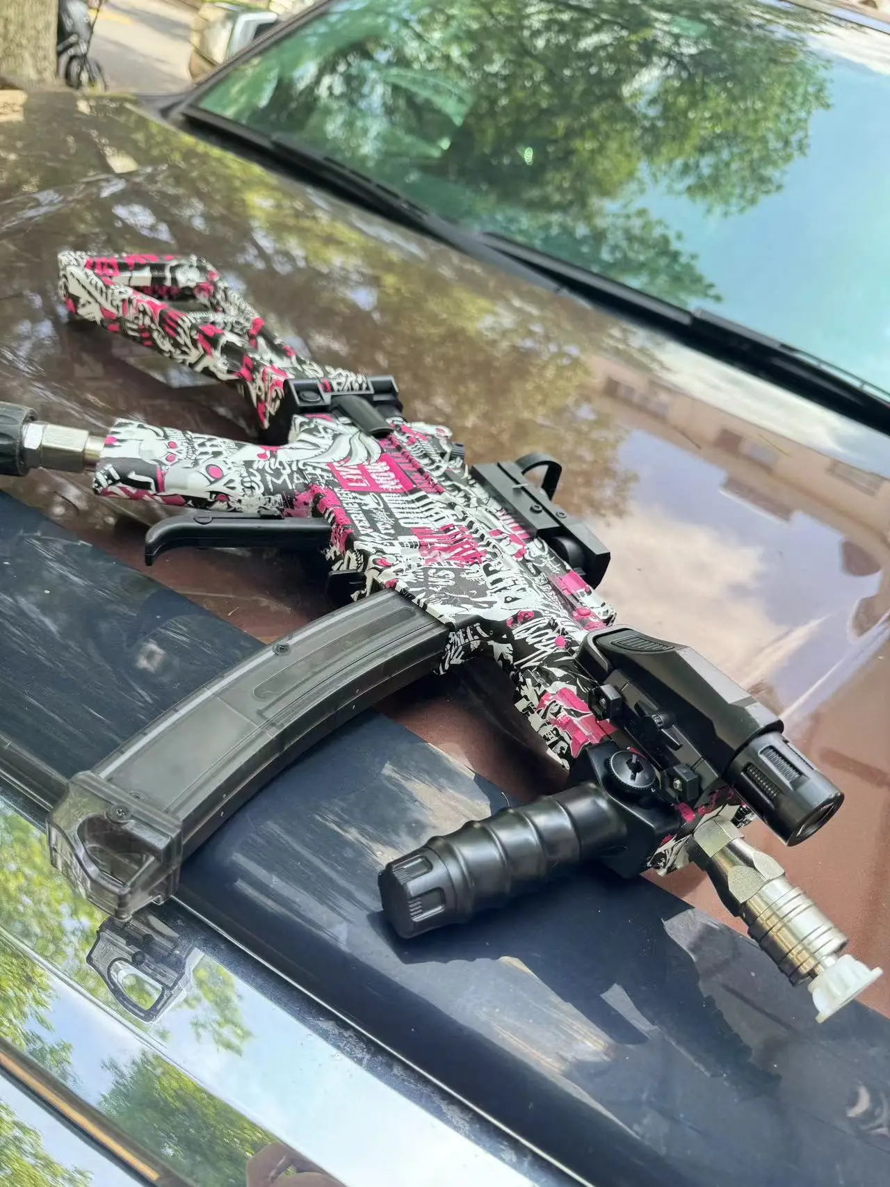 1PC-MP5K-edition-painted-water-gun-high-pressure-cleaning-machine-car ...