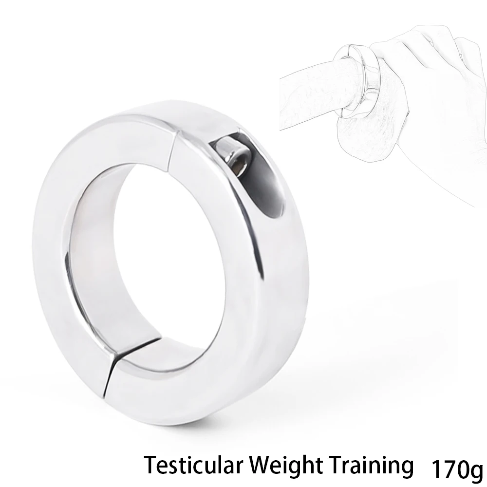 Ball Stretcher Penis Testicle Stretch CBT Device Cock Lock Ring Ball ...