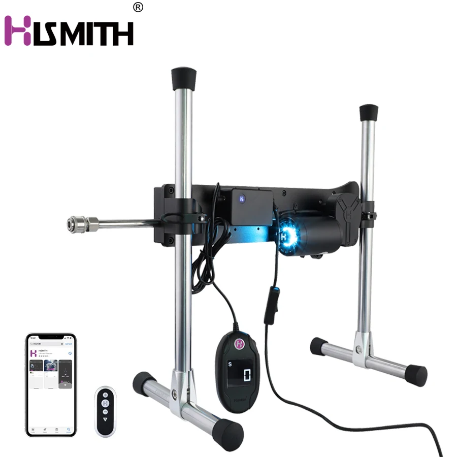Hismith 2023 New Automatic Insertion Cannon Machine 100w Motor With Led ...