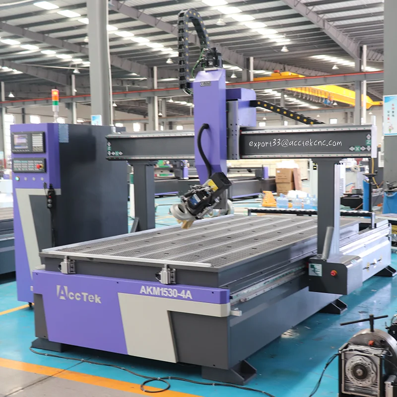 Máquina do Woodworking, 4 Axis 1325 Cnc Router Machine Preço, Roteador ...
