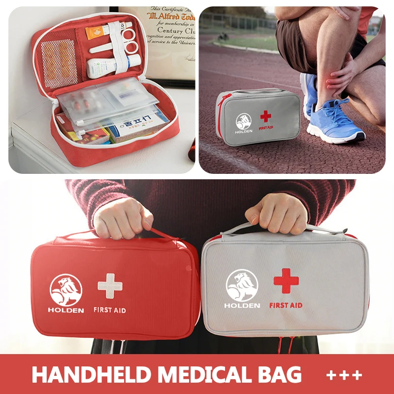 Universal Car Travel First Aid Kit Storage Bag Portable HandBag For ...