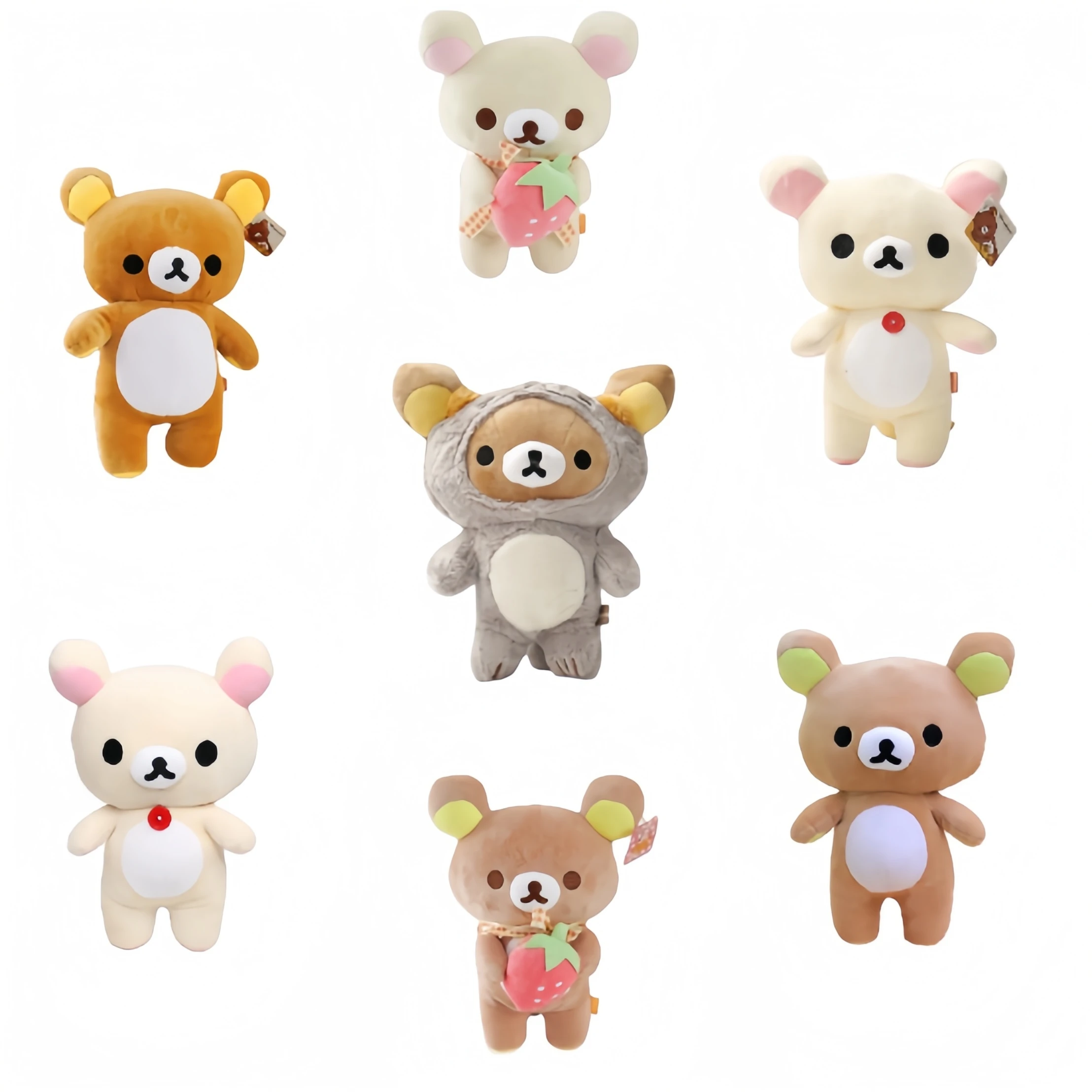 Rilakkuma-Plush-Toy-Teddy-Bear-Peluche-Lovely-Anime-Rilakkuma-Stuffed ...