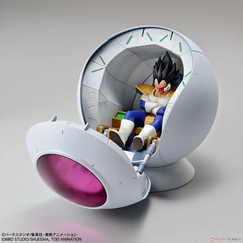 Figura de modelo Bandai-rise Dragon Ball Vegeta cápsula espacial nave ...