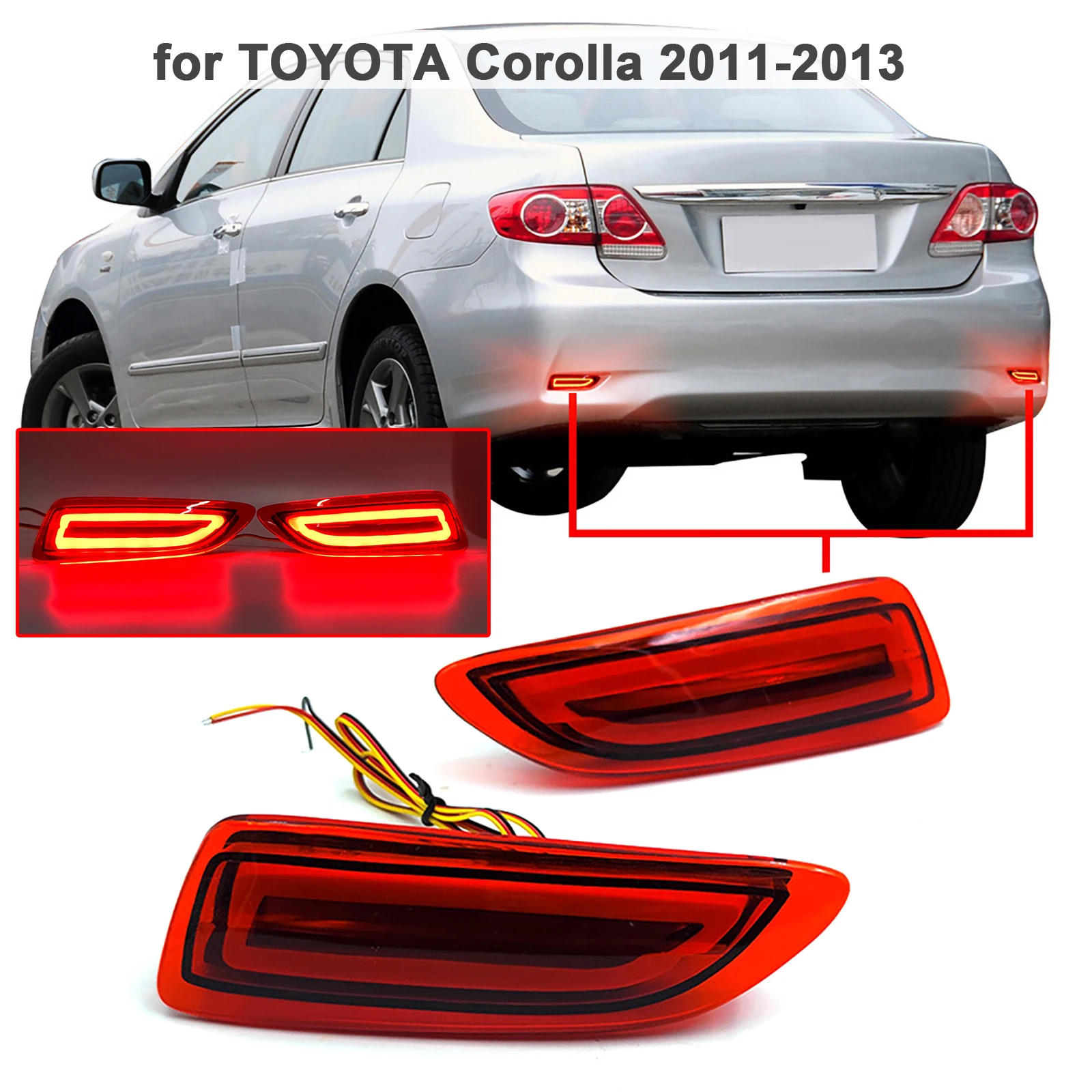 Car-Rear-Bumper-Reflector-Lights-Driving-Brake-Light-Lamp-for-TOYOTA ...