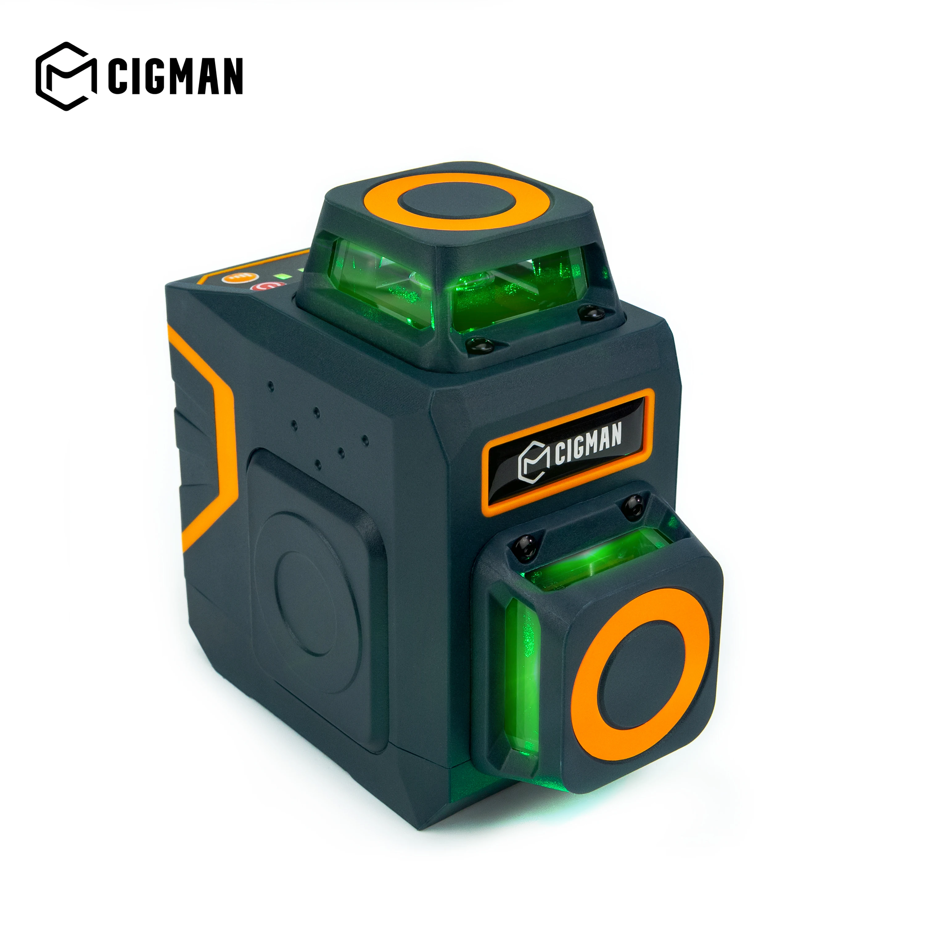 CIGMAN-N-vel-Laser-Green-Beam-Auto-Nivelamento-Horizontal-e-Vertical-8 ...