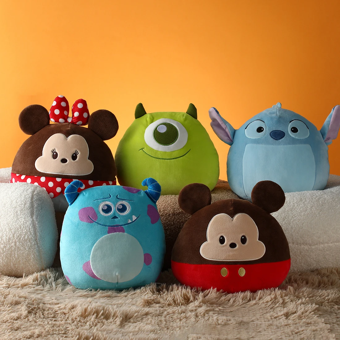 MINISO-Disney-Little-Chunky-Collection-Plush-Toy-Mike-Stuffed-Animal ...