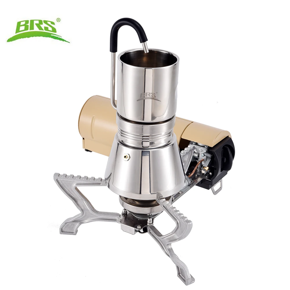 BRS Portable Camping Cassette Gas Stove 2670W BRS 99 Khaki & BRS TC05 ...