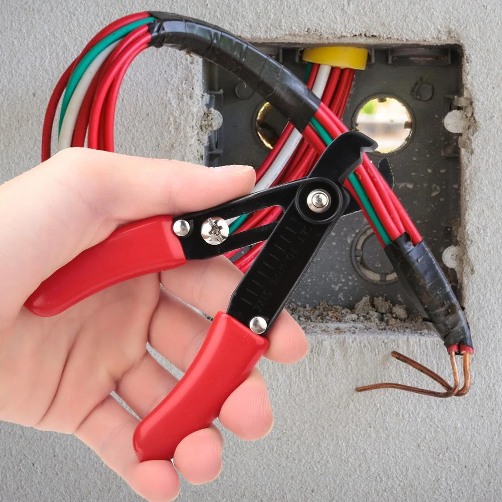 Multifunctional Wire Cutter Stripper Cutting Mini Pliers Cutters Cable ...