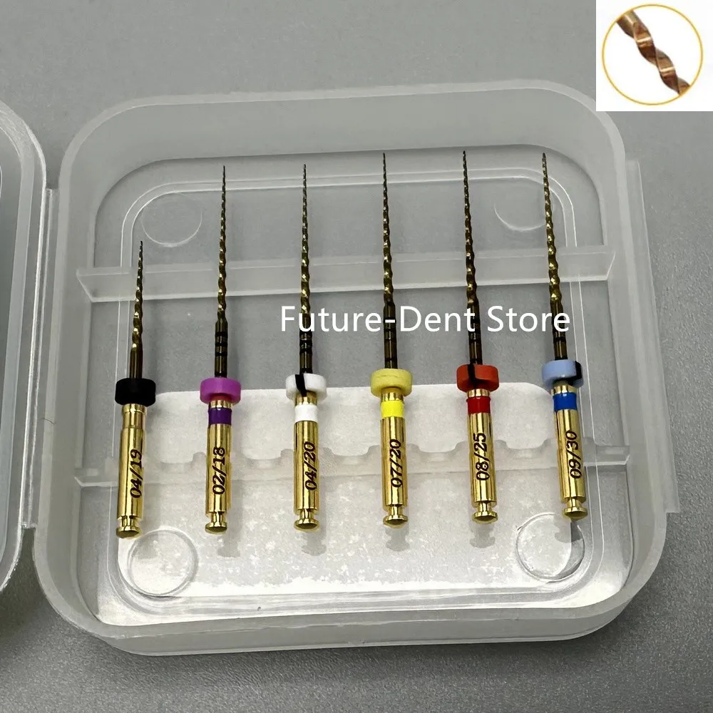 1-Box-25mm-Dental-Endo-Files-taper-Rotary-Needle-Accessories-File ...