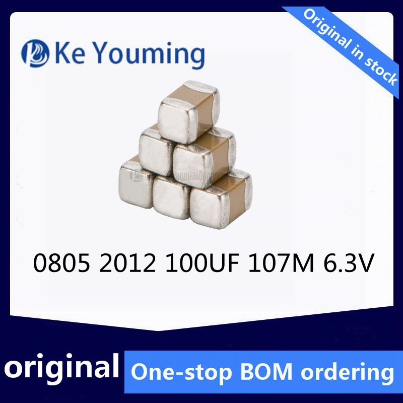 1PCS-0805-2012-100UF-107M-6-3V-High-voltage-ceramic-capacitor ...