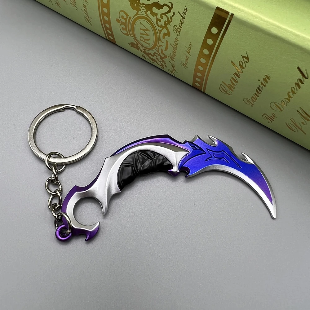9cm-Metal-pen-e-b-ak-Karambit-Valorant-Melee-silah-oyunu-evre-birimleri ...