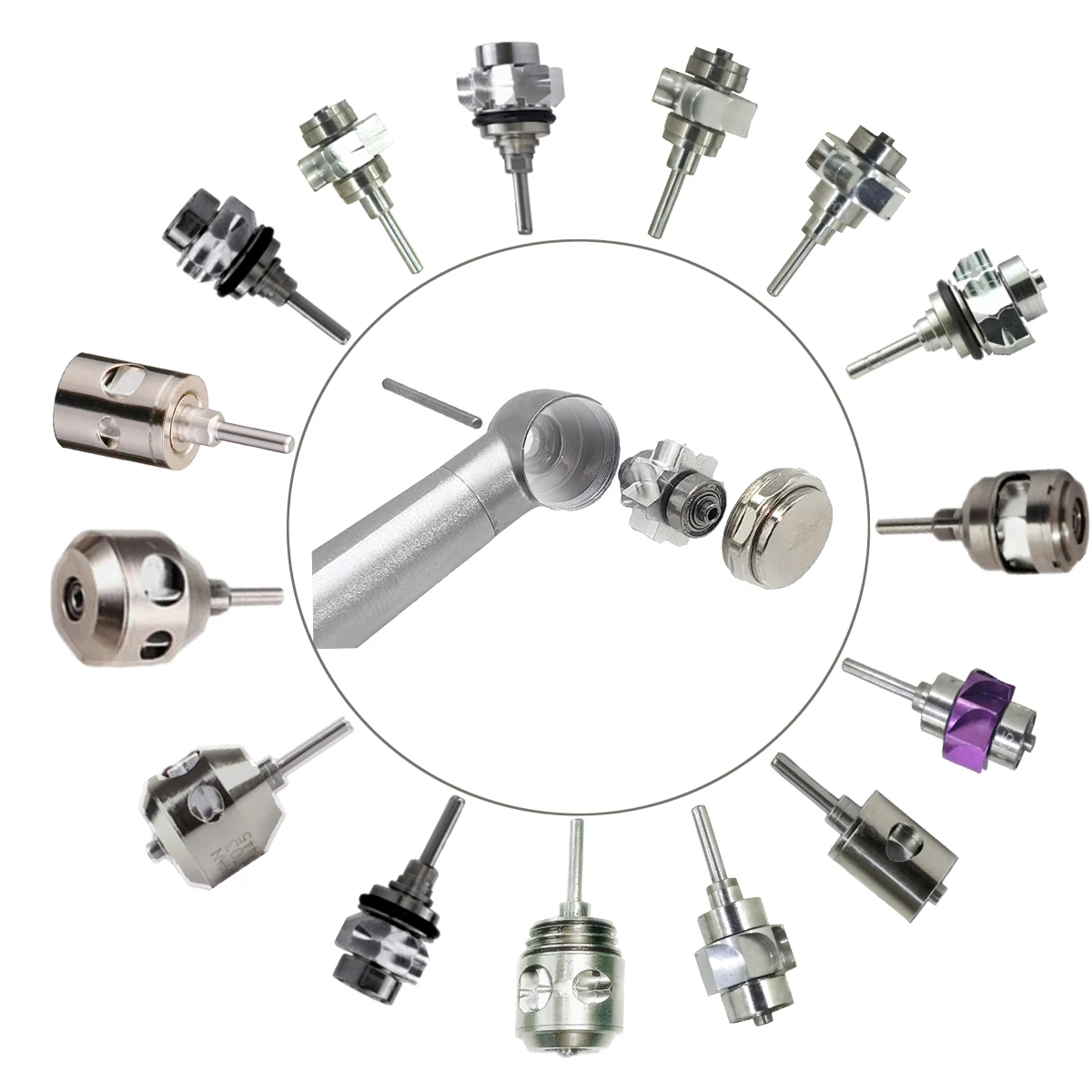 Dental-Turbine-Cartridge-Air-Rotor-X-Series-Dentistry-Handpiece ...