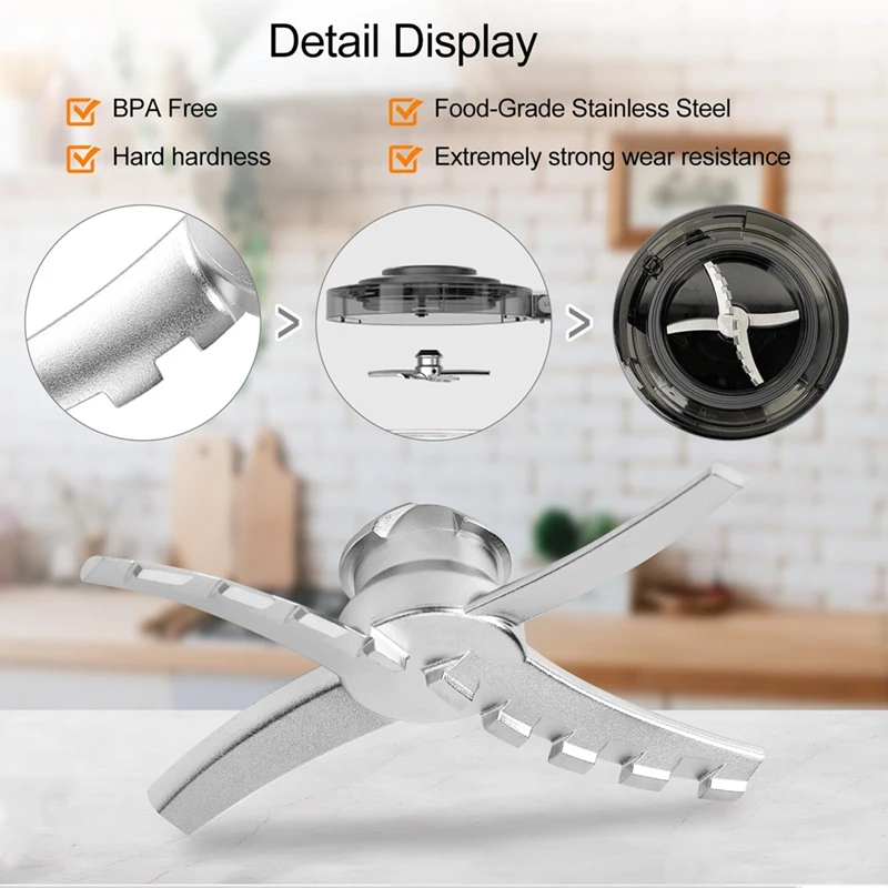 Ninja Creami Replacement Paddle Blade For NC501 & NC500 Series Ice ...