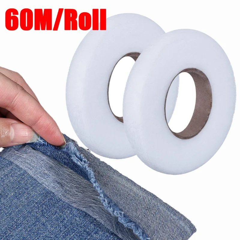 60M-Double-sided-Non-woven-Interlining-Adhesive-Fabric-Cloth-Iron-on ...