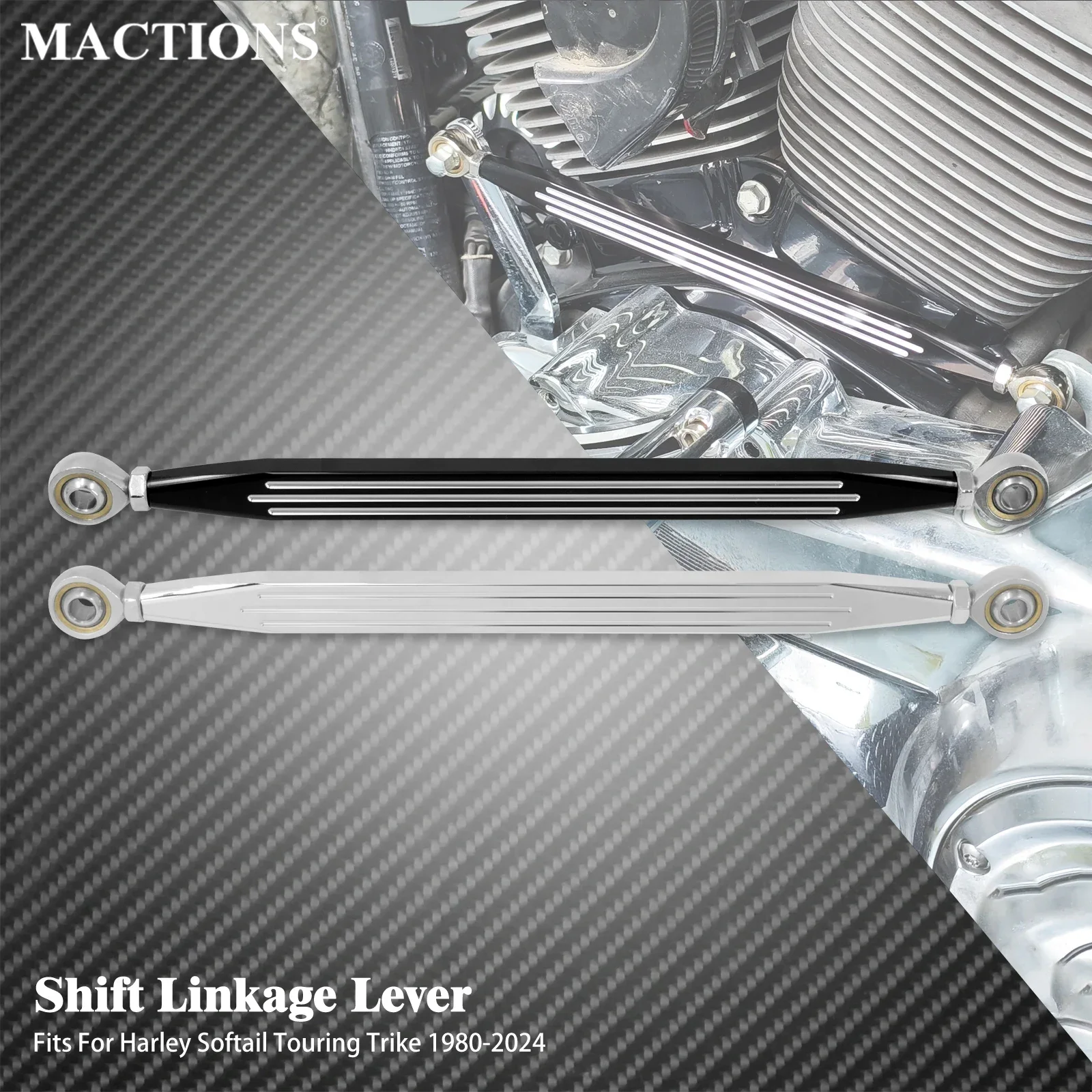 Motorcycle Shift Linkage Lever Gear Shift Cover For Harley Touring ...