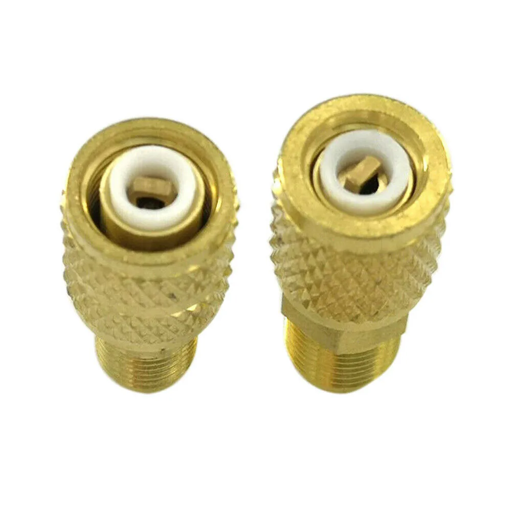 2-Pcs-R410a-AC-Refrigerant-Adapter-5-16-1-4-SAE-Male-Female-For-R410 ...