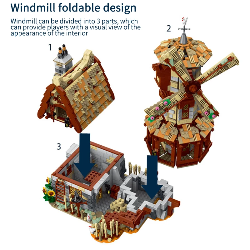 Medieval Windmill Interior