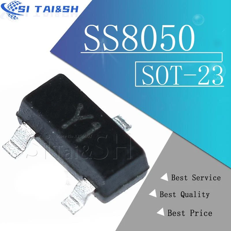 Novo transistor smd y1 sot 23 ss8050 sob 23 mmbt8050 sot mmbt8050lt1g ...