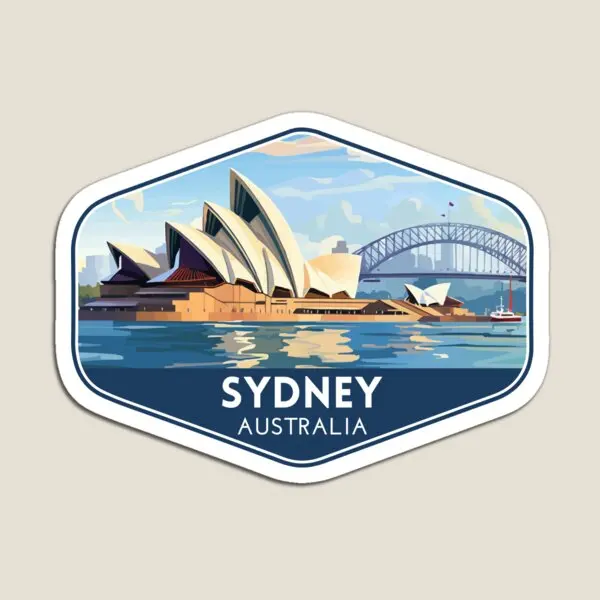 Sydney Australia Travel Souvenir Magnet Decor Colorful Cute Toy ...