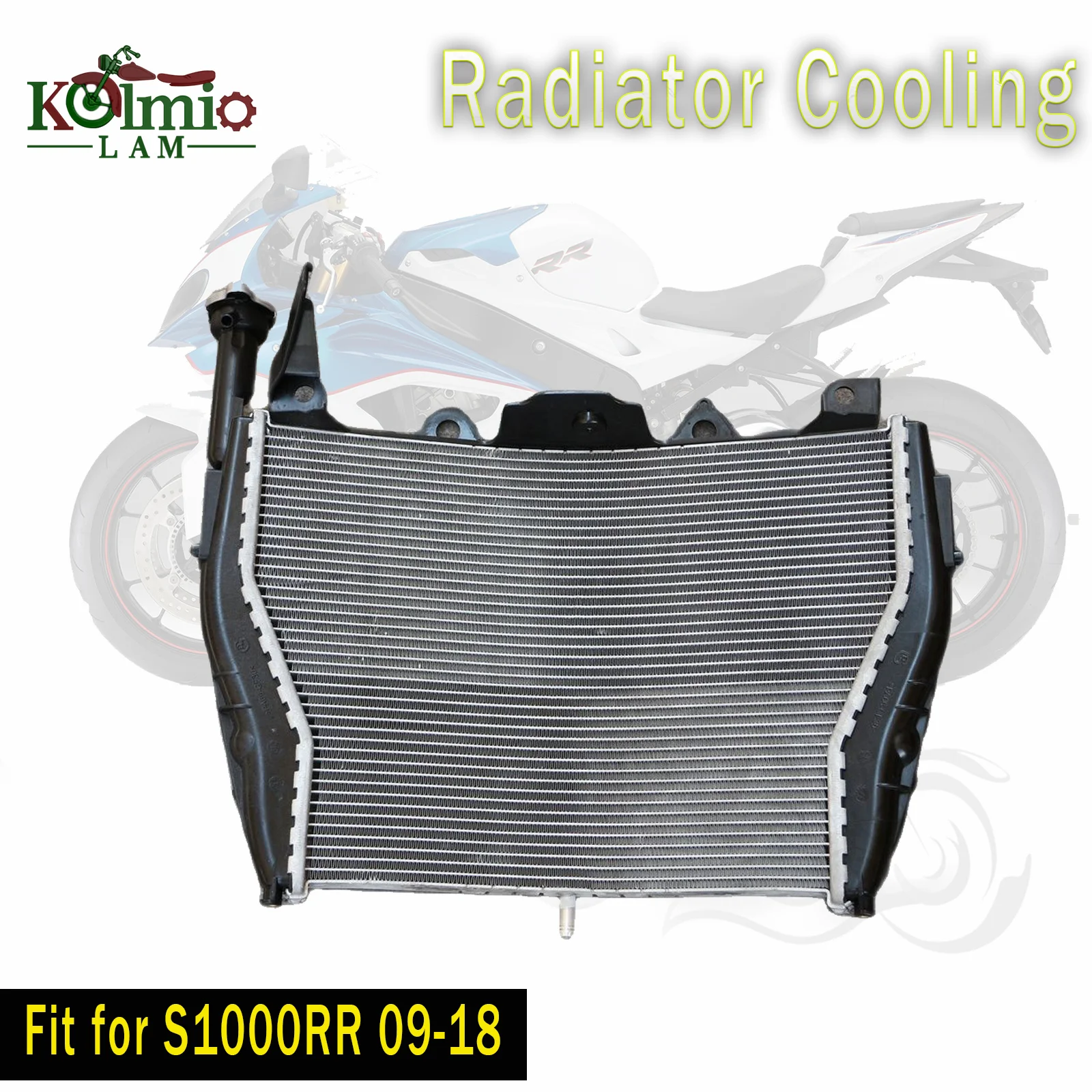Koimio-Motorcycle-Radiator-Cooler-Cooling-Fit-For-BMW-S1000RR-2009-2018 ...