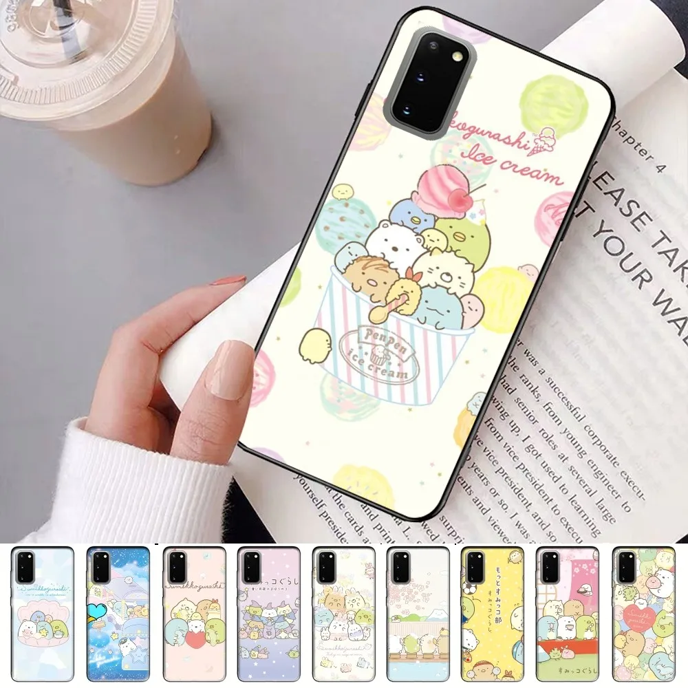 Cartoon-Sumikko-Gurashi-Phone-Case-For-Samsung-S-9-10-20-21-22-23-30 ...