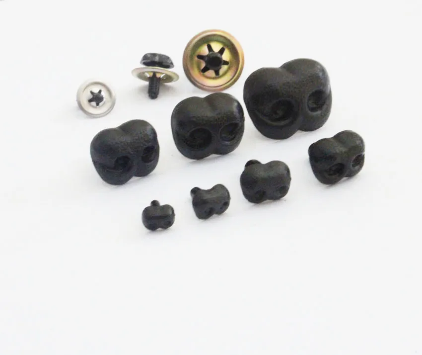 50pcs-t-new-cute-8mm-30mm-black-brown-color-smooth-stem-plastic-toy ...