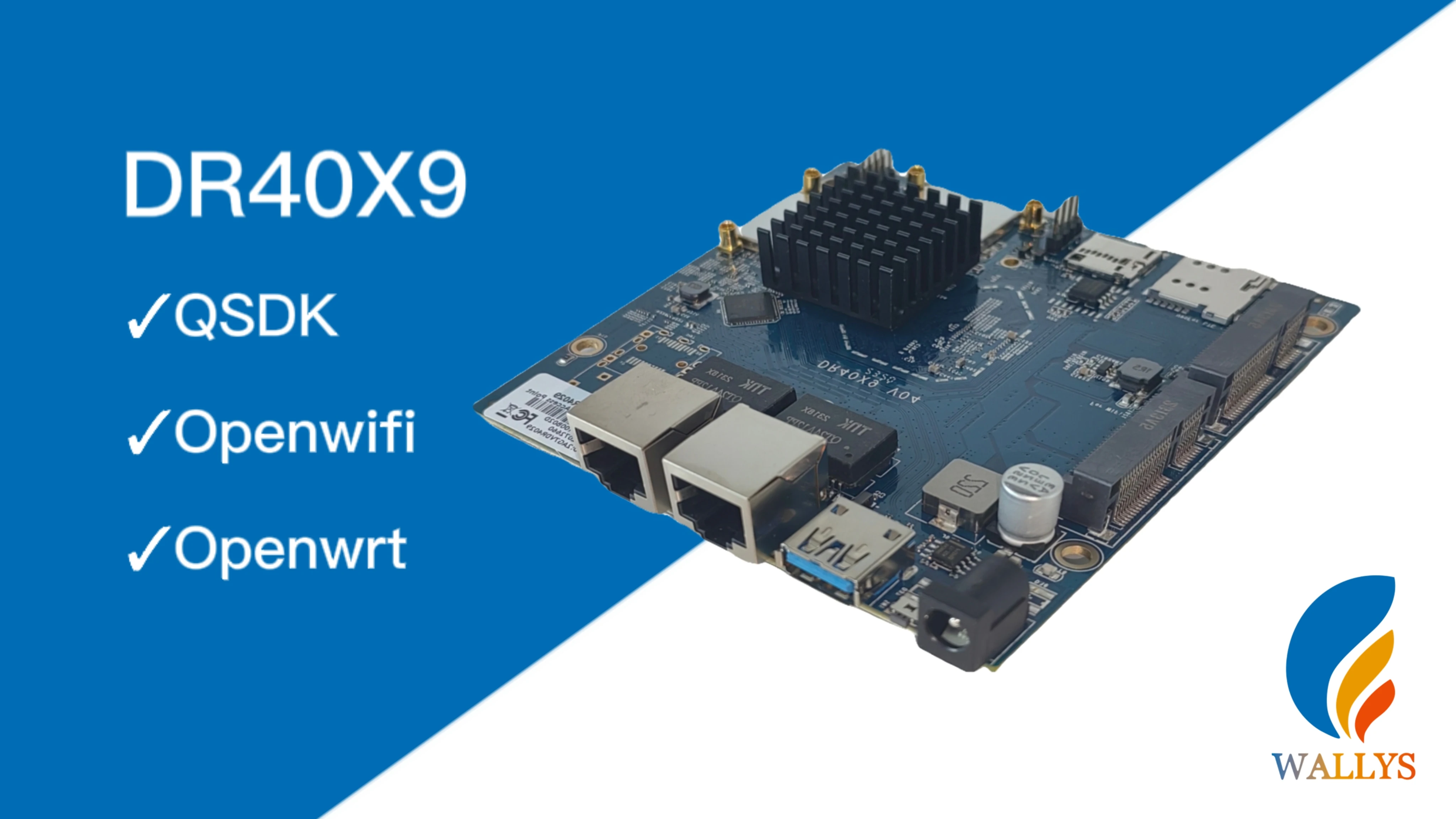 DR40X9-Qualcomm-IPQ4019-IPQ4029-Gigabit-Dual-Band-WIFI5-Router-Wave2-AC ...