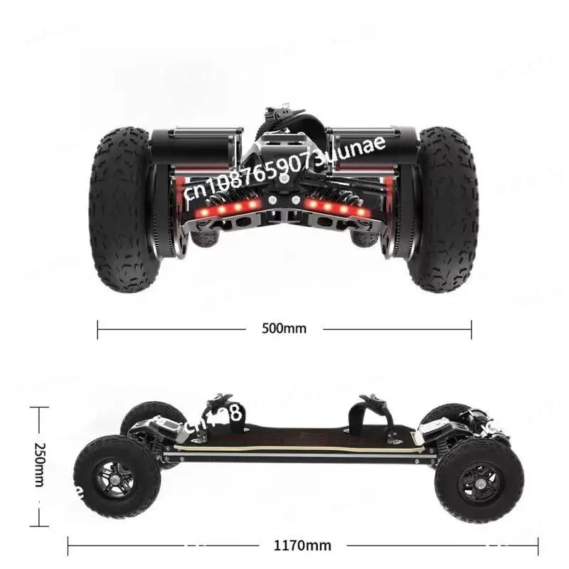 All-terrain-Electric-Remote-Control-Skateboard-Off-road-Intelligent ...