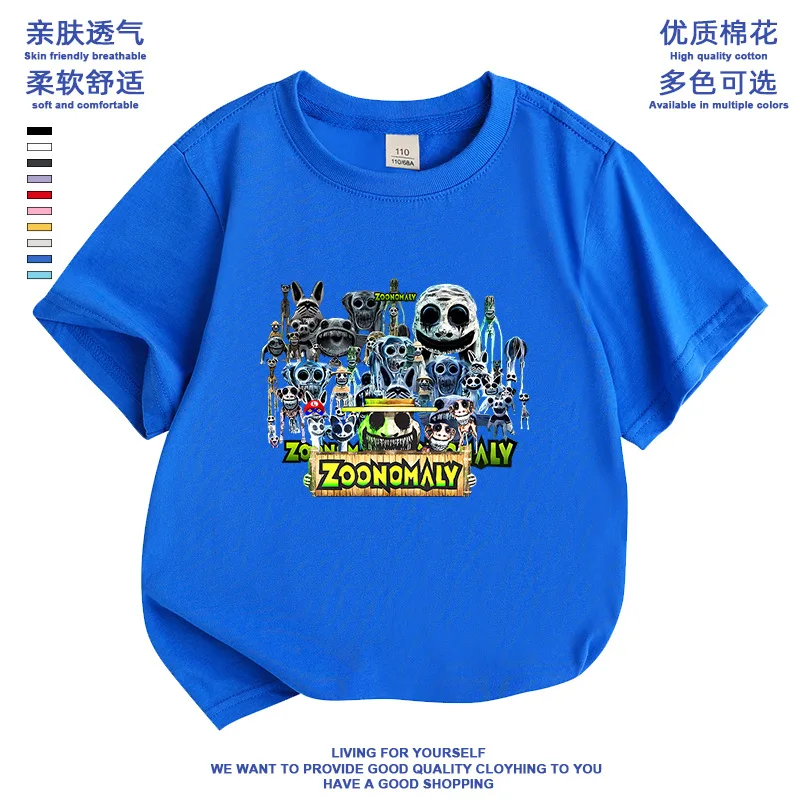 2024-New-Zoonomaly-T-shirt-Cosplay-Costume-Kids-Sweatshirt-Game ...