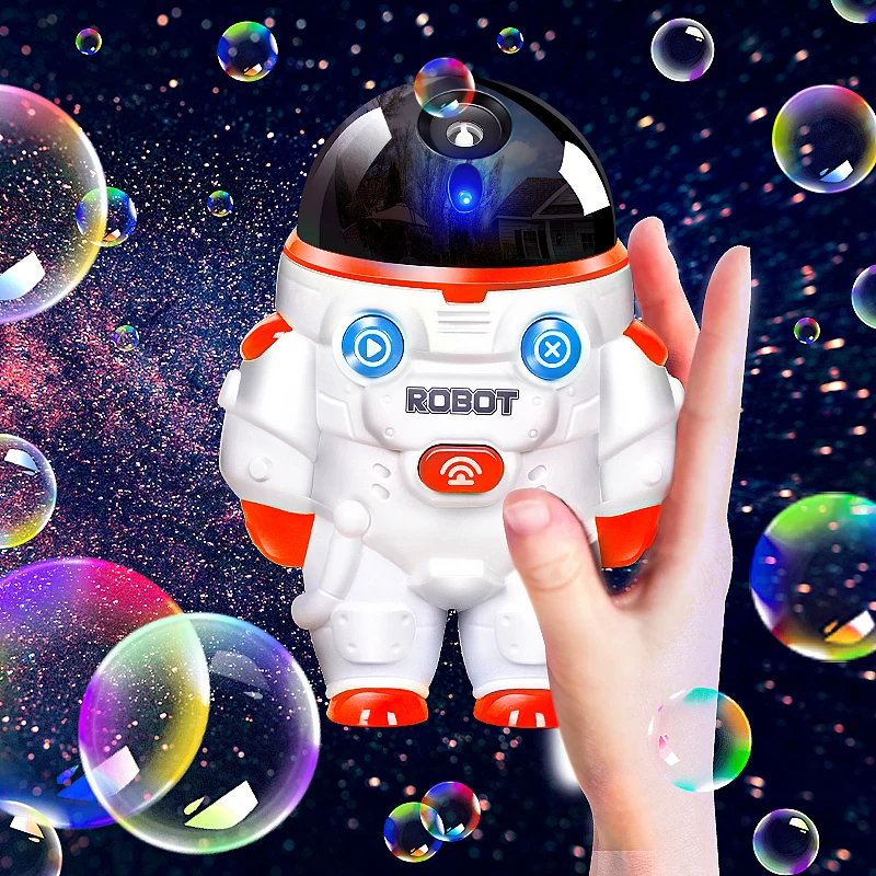 Electric-Bubble-Machine-Spaceman-Sound-And-Light-Bubble-Robot-New-Hot ...