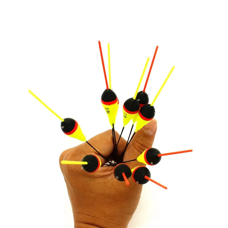 Newdonghui-10pcs-Lot-Yellow-Balsa-Carp-Fishing-Floats-Bobber-0-8G ...