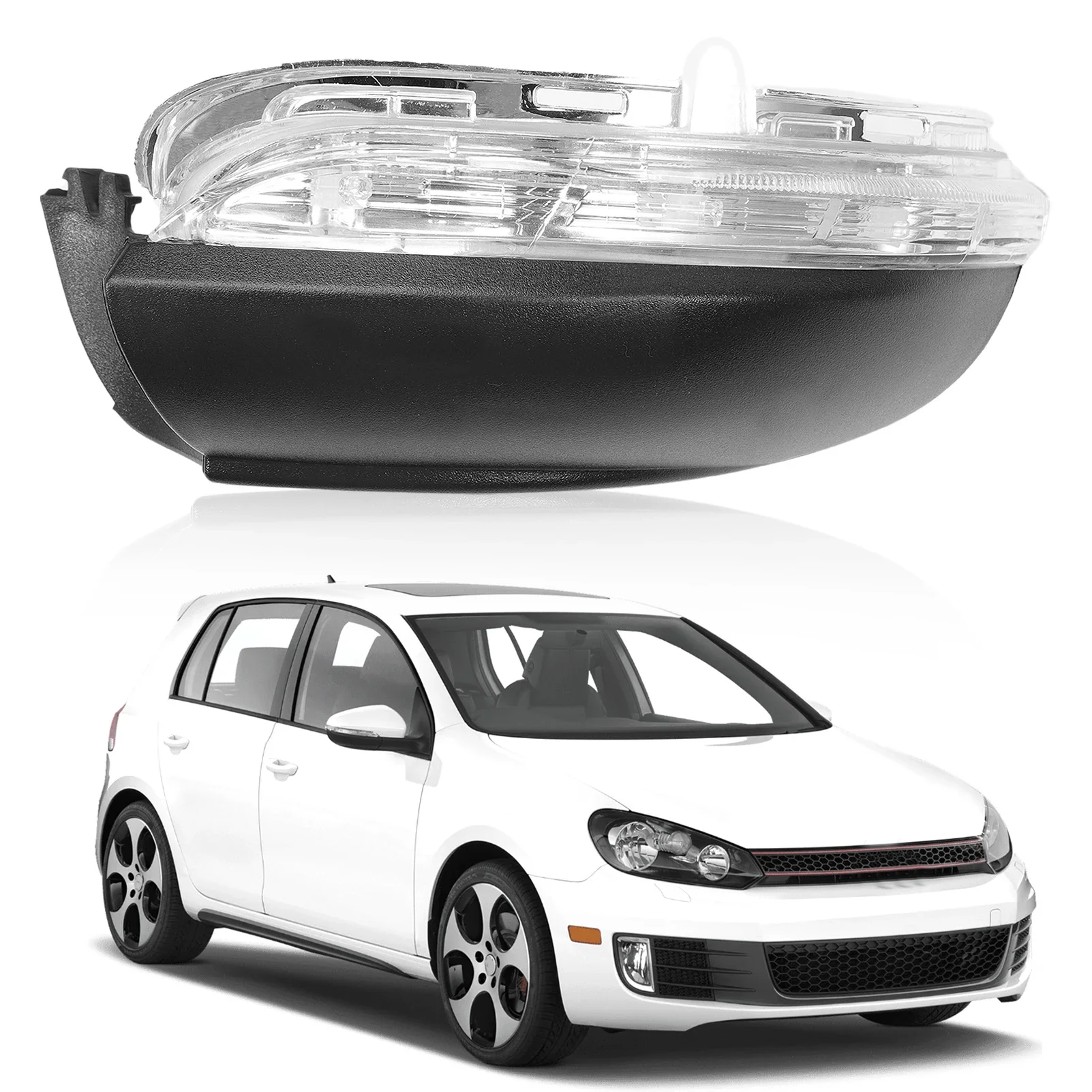 5K0949102 Left /Right Side LED Side Mirror Indicator 5K0949101 for GOLF ...