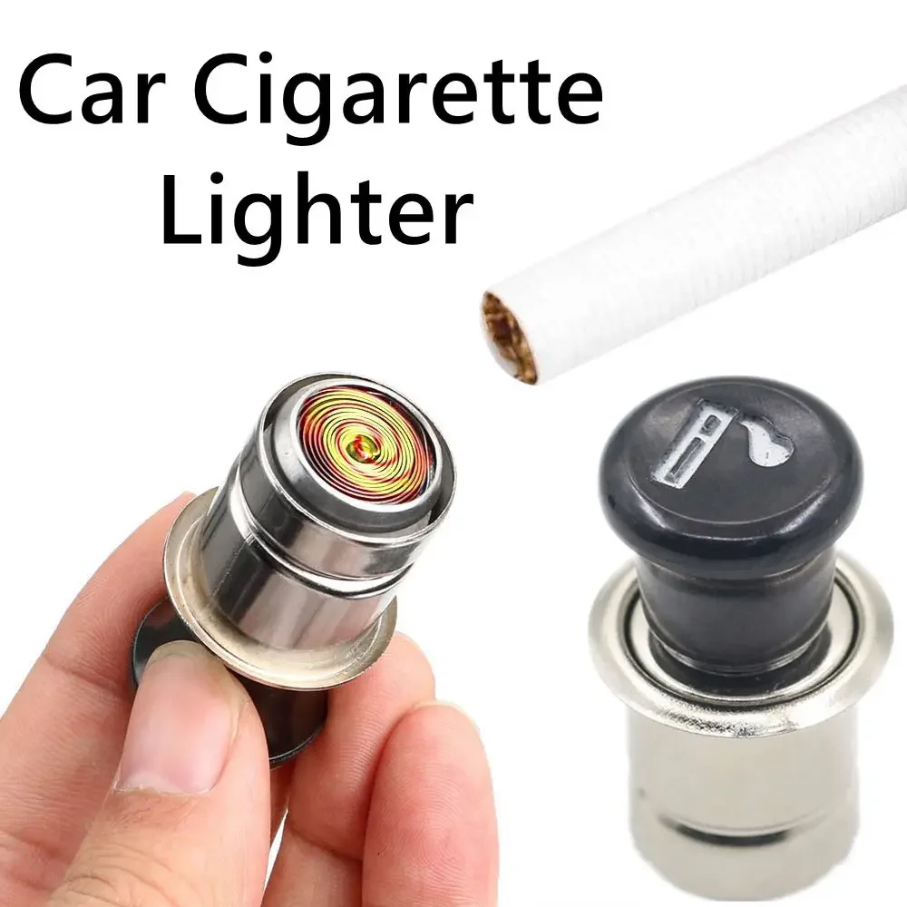 Car-Auto-Cigarette-Lighter-12V-ABS-Stainless-Material-Car-Front ...