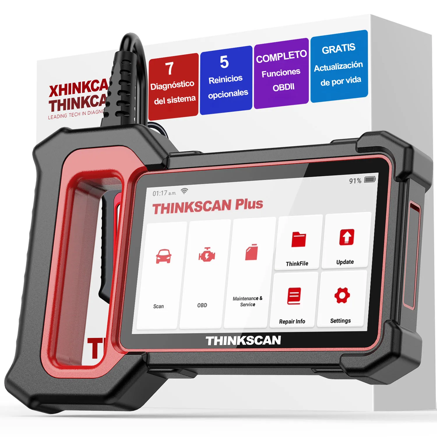 Thinkcar-Thinkscan-Plus-S7-Free-Update-Professional-OBD2-Automotive ...