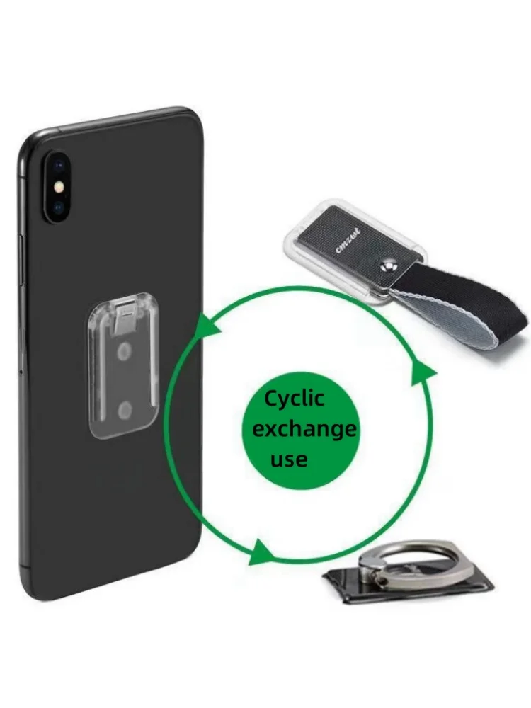 2 in 1 Multi-functional mobile phone car ring stand back stick hand ...
