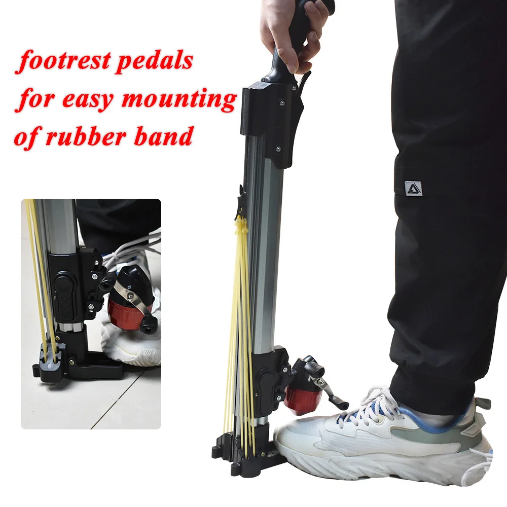 New-Long-Telescopic-Folding-Slingshot-Powerful-Outdoor-Catapult-Hunting ...