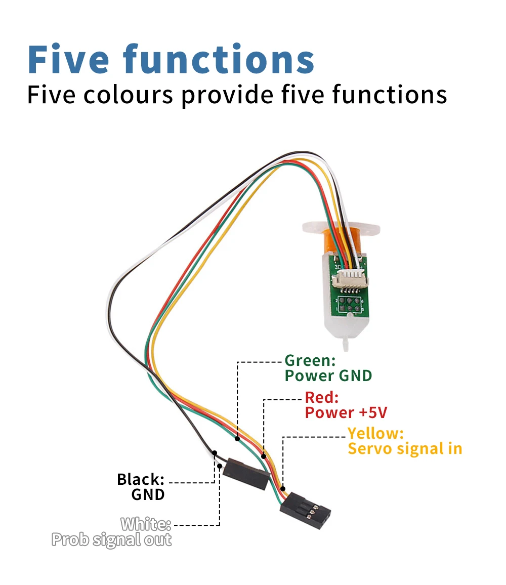 Capteur tactile 3D automatique BL Touch,pour Reprap MK8,Ender 3 Pro,Ender 5,Anet A8 Tevo- Type B ...