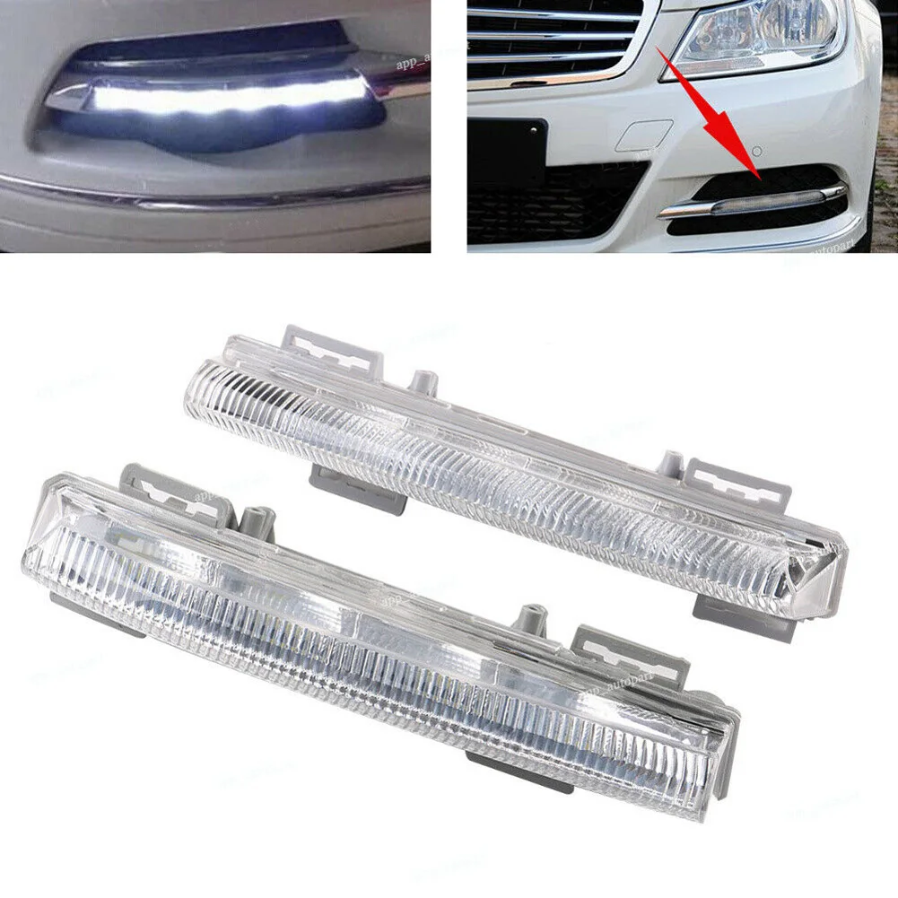 Daytime-Running-Light-Cars-DRL-The-fog-Driving-Daylight-Head-drl-lamps ...