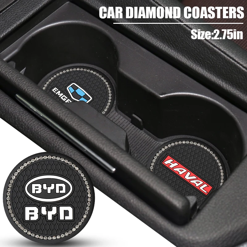 Car Diamond Water Coasters Slip Pad Mat Storage For Lexus Nx Is 250 Rx ...