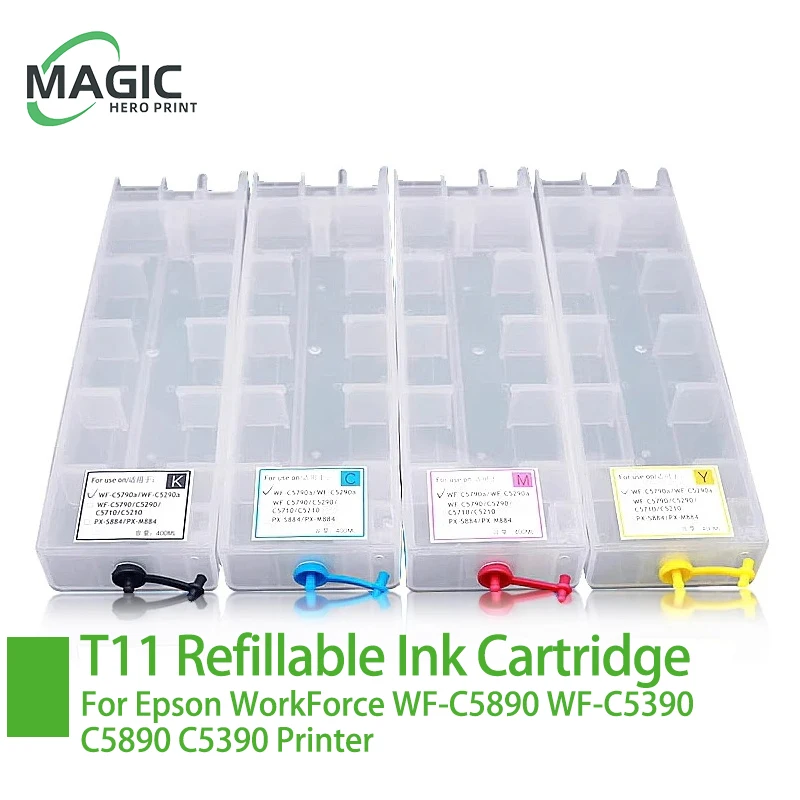 Cartucho-de-tinta-recargable-sin-chip-T11C-T11D-T11E-T11G-Compatible ...