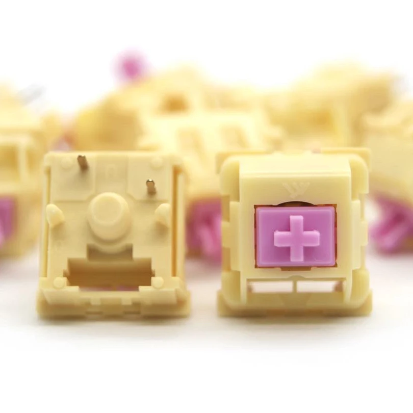KTT-Mallo-Pink-Switch-Tactile-5pin-55g-For-Mechanical-Keyboard-For-GK61 ...