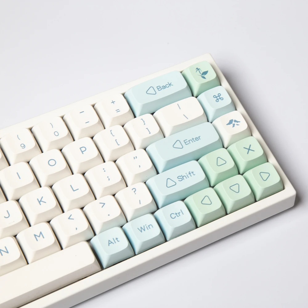 133-Keys-Ice-Mint-Keycaps-PBT-Dye-Sublimation-XDA-Profile-For-MX-Switch ...