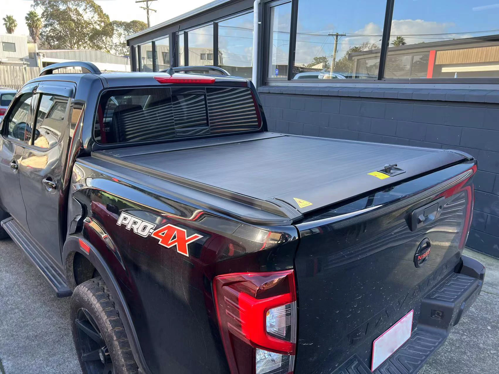 For Navara Tonneau Cover Pickup 4x4 for Nissan Navara Frontier NP300 ...