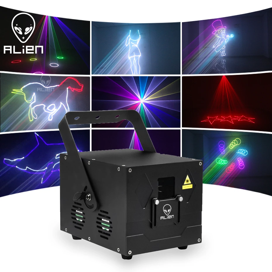 Laser Light Show Projector | Animation Beam Scanner | Stage Lighting ...