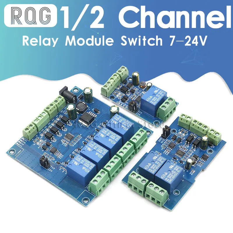 Modbus Rtu 8 Relay Rs485 | 4 Channel Modbus Relay | Relay 4 Module ...